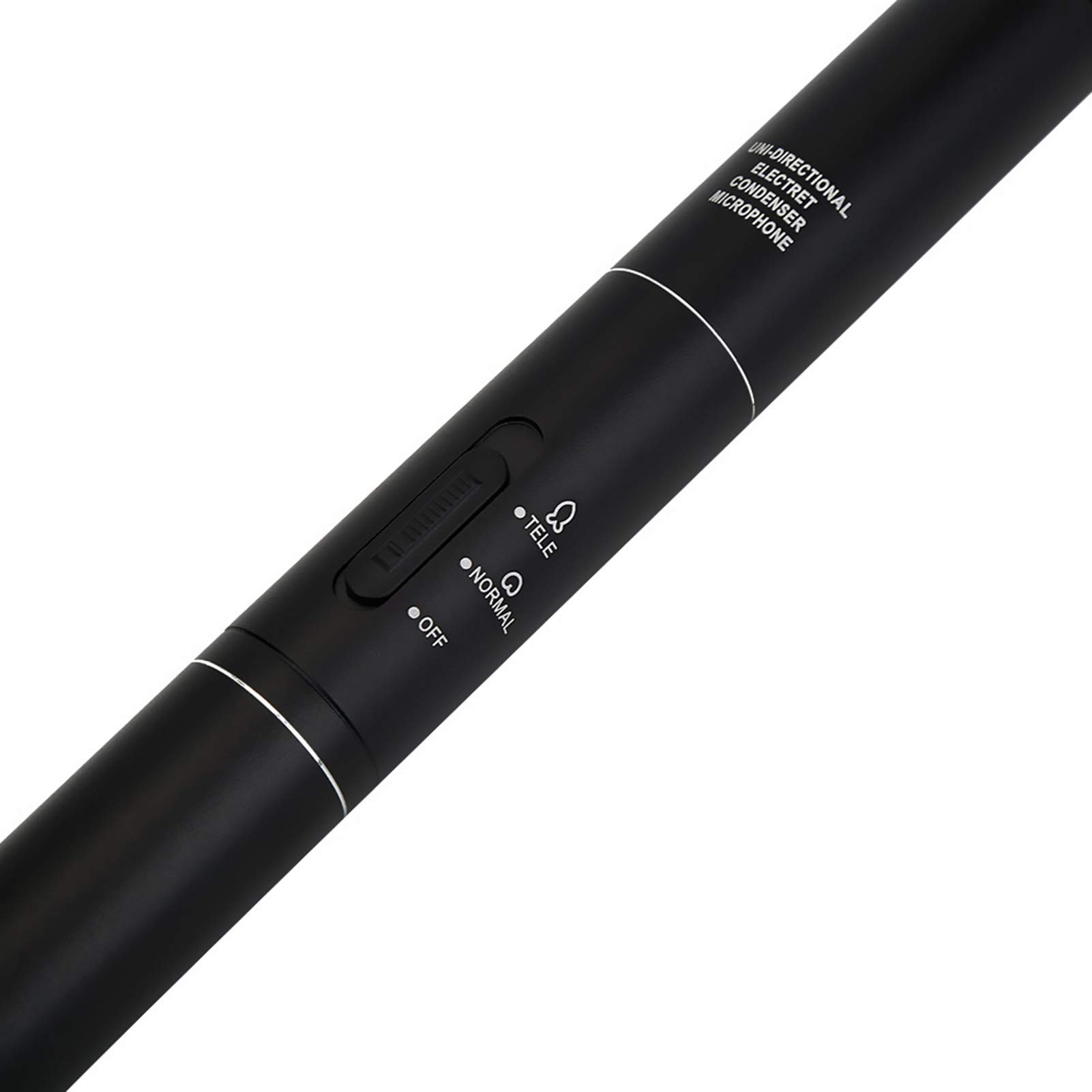 Interview Microphone,Professional Interview Microphone Uni-Directional Condenser for DSLR Camera DV Camcorders