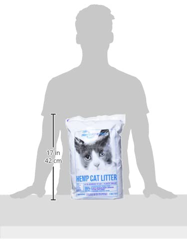 HempAlta Pets Premium Organic Hemp Cat Litter: All Natural, Lightweight, Unscented, Flushable & Low Dust