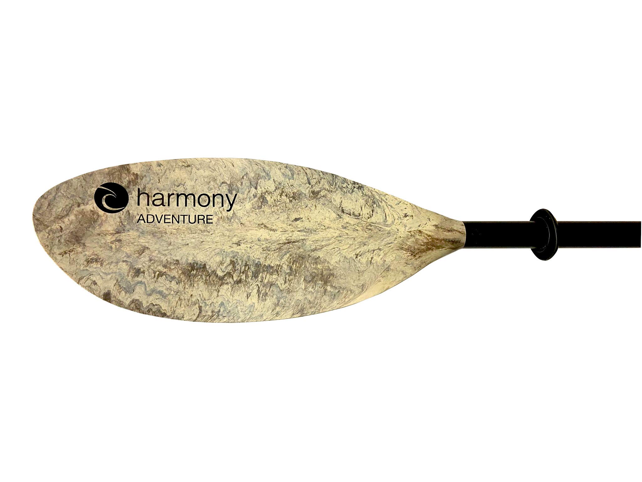Harmony Gear Adventure Aluminum 2- Piece Shaft Kayak Paddle, 235cm, camo