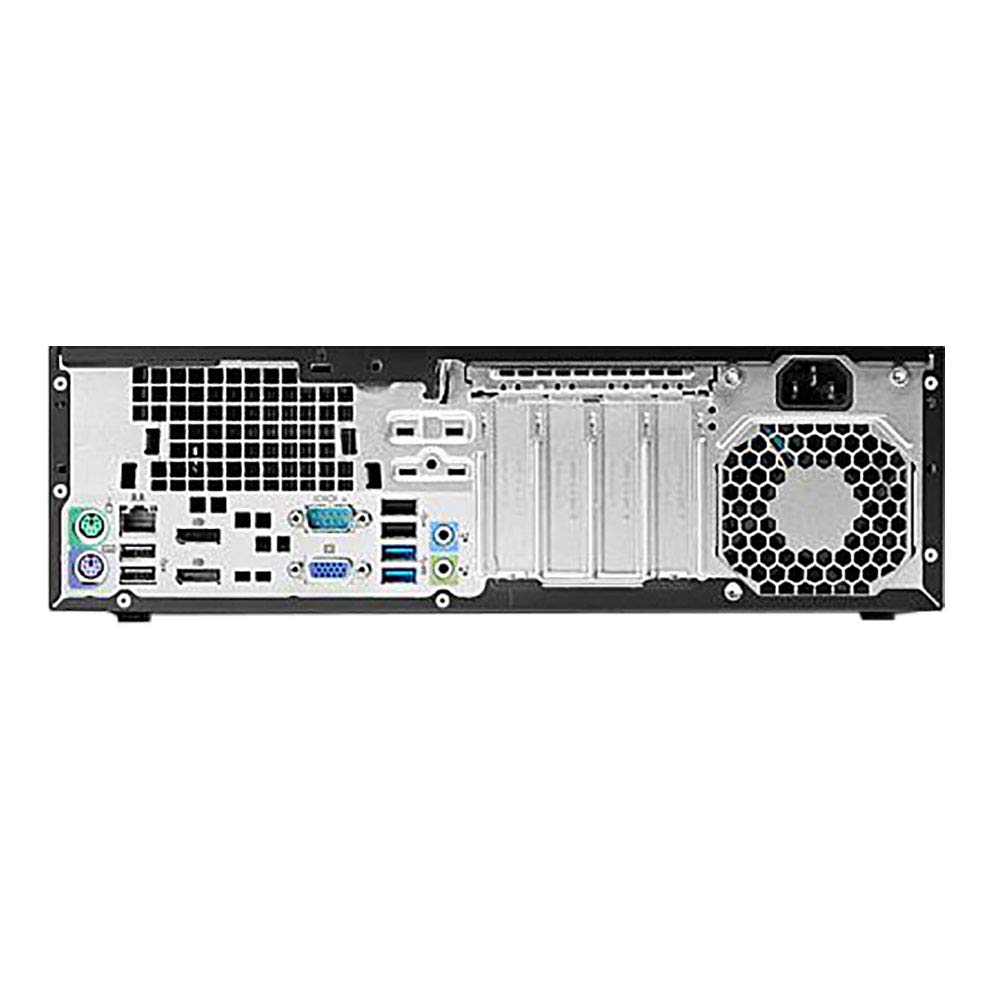 HP ProDesk 600 G1 SFF, Intel i5, 8GB, 256GB SSD, Win 10, Dual (2) 24" FHD Monitors, AC600Mbps WiFi, Wireless Keyboard Mouse, Gel Mousepad (Renewed)