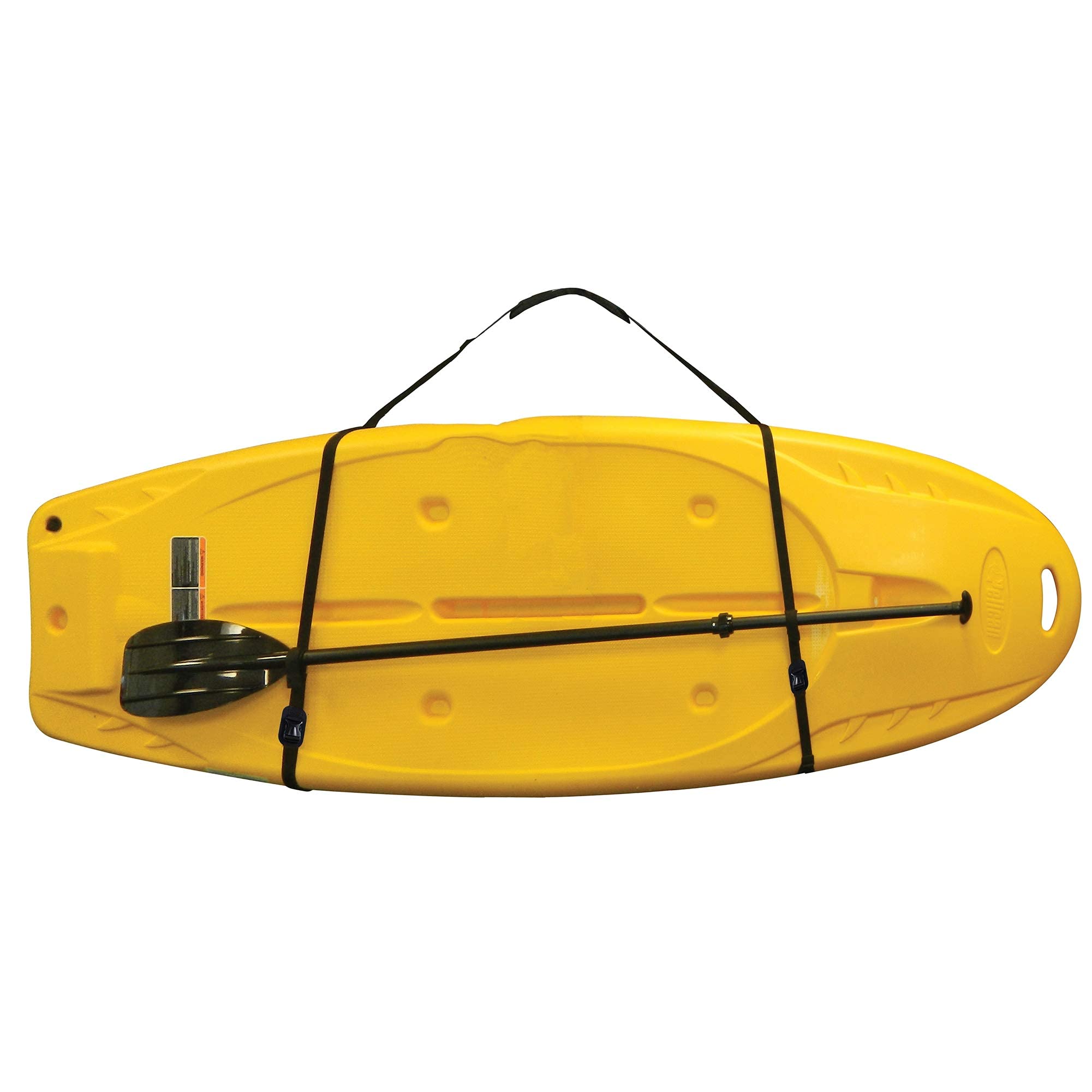 Ikerall Multi-use SUP Shoulder Carry Strap Soft Kayak Storage Sling, Adjustable Length Nylon Carry Sling with Metal Buckle for Surfboard Canoe Paddle Board Carrying Accessories
