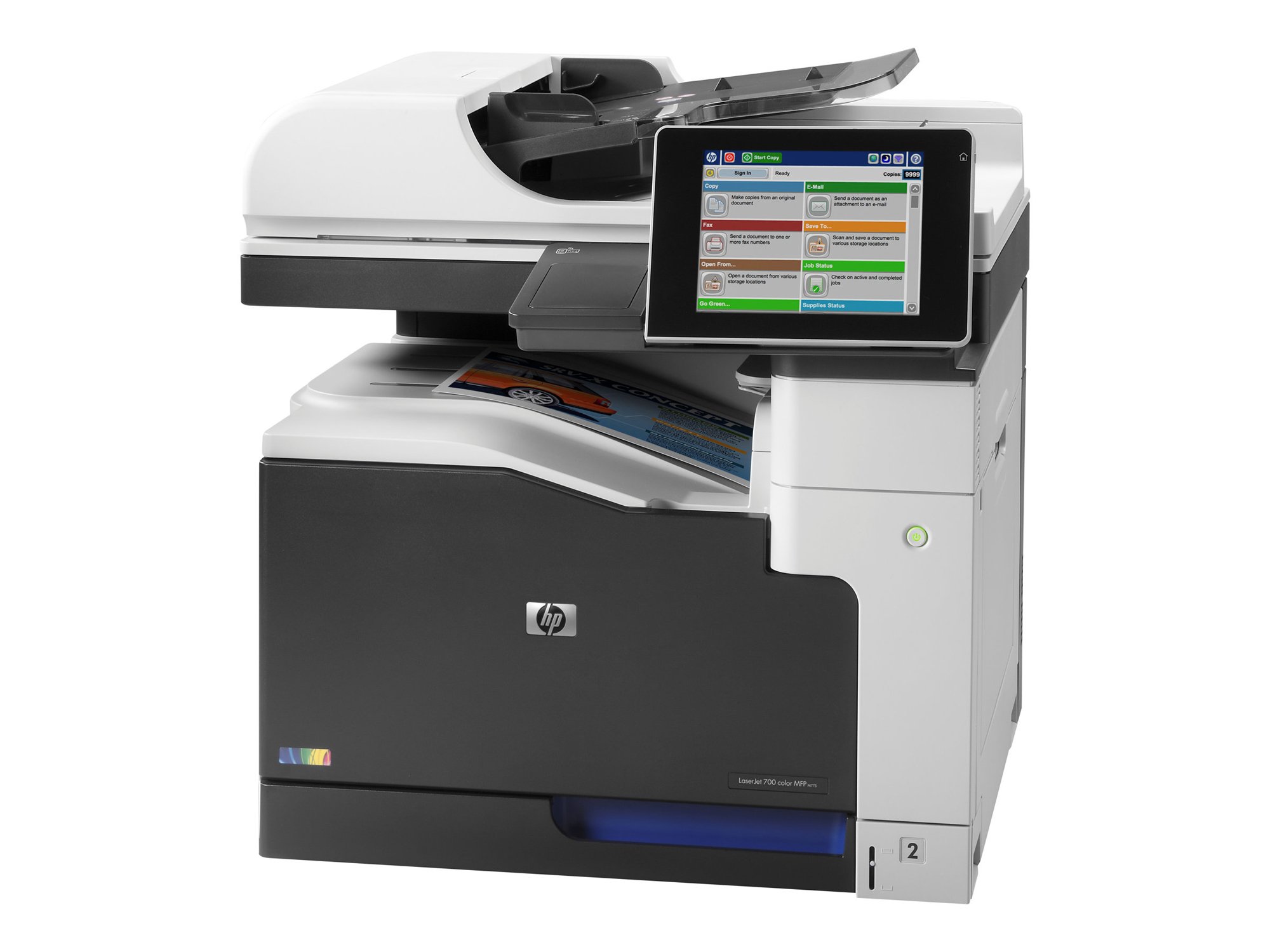 HP CC522A#BGJ HEWCC522A - Laserjet Enterprise 700 Color MFP M775dn Laser Printer