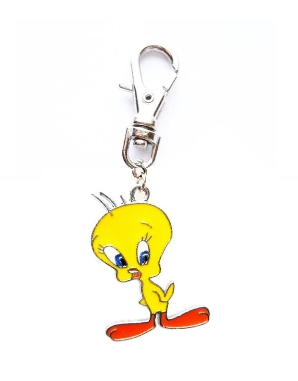 Heavens Jewelry TWEETY BIRD CHARM FOR PET DOG CAT COLLAR OR ZIPPER PULL CHARM FOR PURSE JACKET BACKPACK WALLET ETC