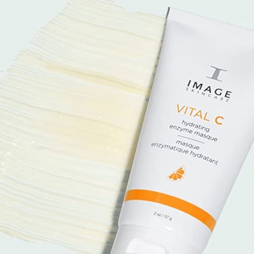 IMAGE Skincare, VITAL C Hydrating Enzyme Masque, Brightening Facial Mask with Vitamin C and Hyaluronic Acid, 2 oz