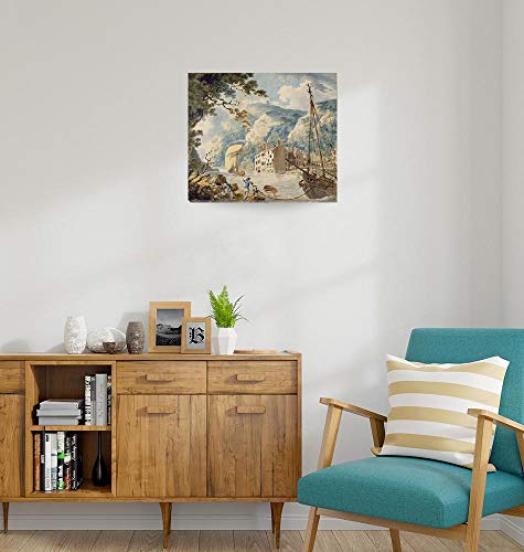 Imagekind Wall Art Print entitled Avon Gorge And Bristol Hotwell by The Fine Art Masters | 28 x 24