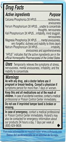 Hyland's, Nerve Tonic Stress Relief, 100 Count
