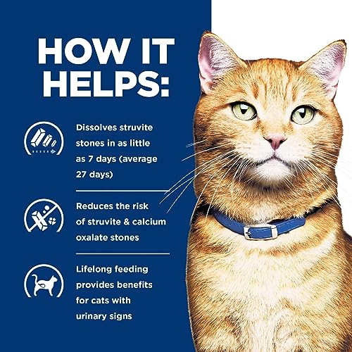Hill's Prescription Diet c/d Multicare Urinary Care with Ocean Fish Dry Cat Food, Veterinary Diet, 8.5 lb. Bag