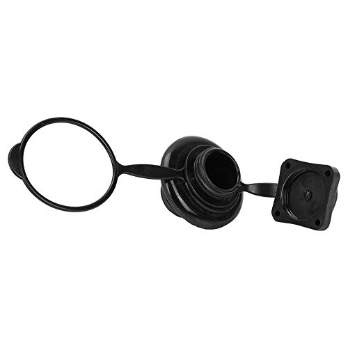 Inflatable Boat Air Valve, 23.9mm Plastic Inflatable Fishing Boat Air Valve Kayak Air Valve Inflatable Boat Replacement Air Valve Black