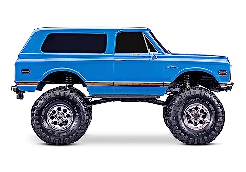Traxxas 92086-4 - TRX-4 1972 Chevy K5 Blazer High Trail 1/10 4WD Crawler, Blue