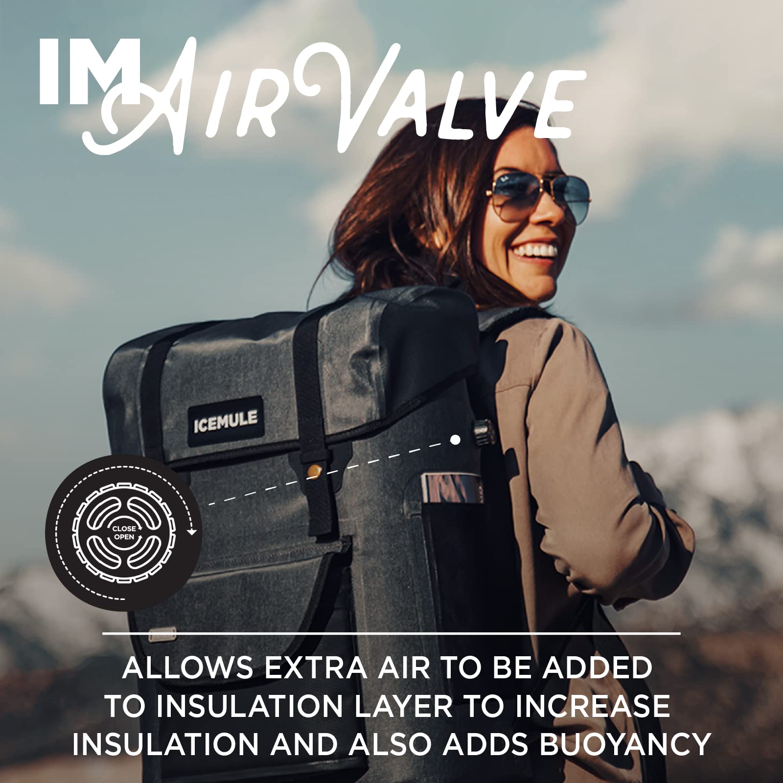ICEMULE Urbano Backpack Cooler – Padded Straps, 100% Waterproof, 24+ Hours Cooling, Soft Sided Cooler for Hiking, Camping & Picnics, 30 Liter, Fits 20 Cans + Ice, Snow Grey