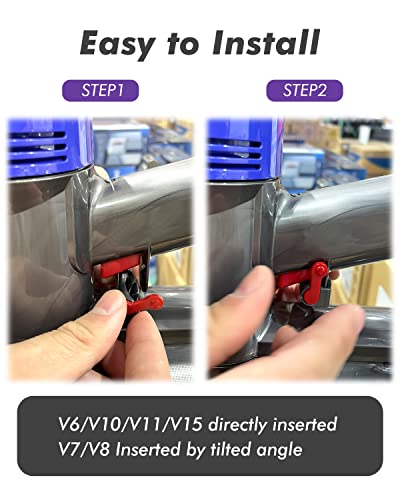 ICONOCO Trigger Lock for Dyson V6, V7, V8, V10, V11 and Compatible with V15, Free Your Gripping Fingers, Power Button On/Off Control for dyson