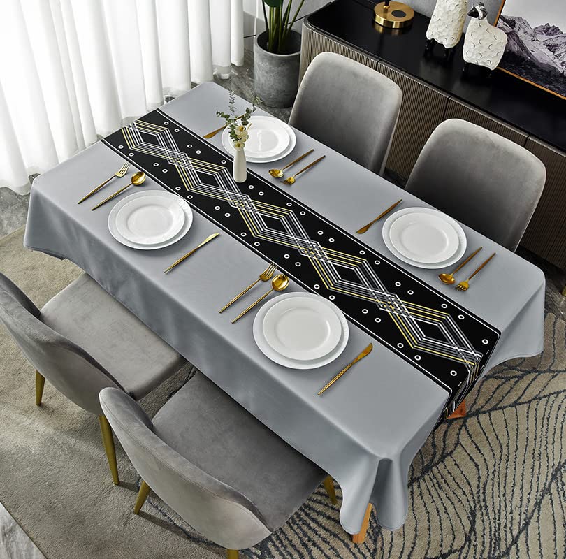 MLQL Nordic Modern Minimalist Light Luxury Kitchen Wedding Arrangement Tea Table Tablecloth Waterproof Table Cover A9 140x210cm