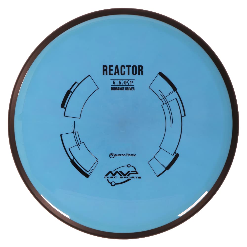 MVP Disc Sports Neutron Reactor Disc Golf Midrange (175-180g / Blue)