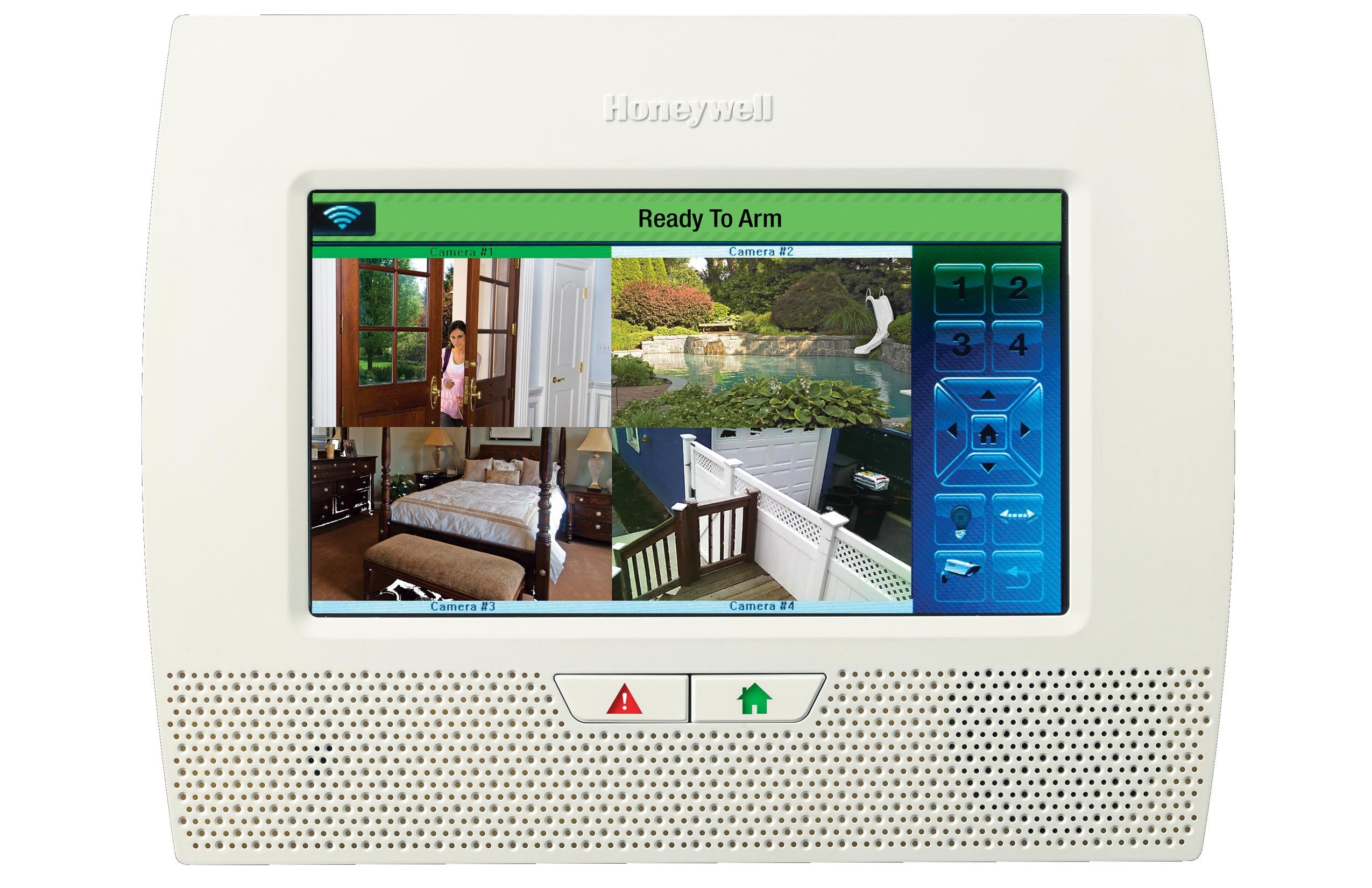 Honeywell Lynx Touch L7000 Wireless Residential/Commercial Security Alarm Kit with Wifi and Zwave Module