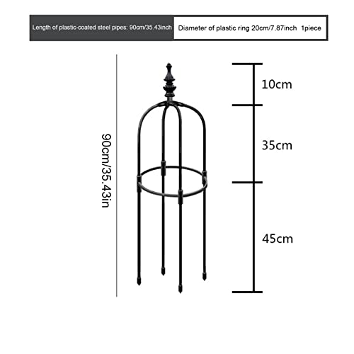 Trellis for Climbing Plants - Rustproof Plant Trellis Climbing Plant Support - Tomato Plant Trellis for Climbing Support Rose, Vegetable, Vines, Ivy, Jasmine Buogint