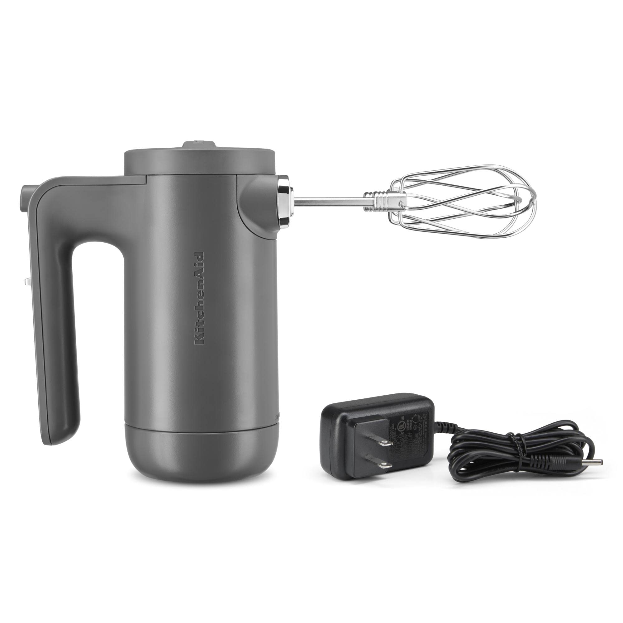 KitchenAid Cordless 7 Speed Hand Mixer (KHMB732) Bundle with Flex Edge Beater Accessory