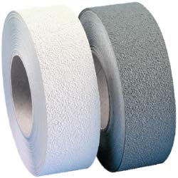 Incom RE3882GR 1" X 60' Gray Self Adhesive Textured Vinyl Traction Tape