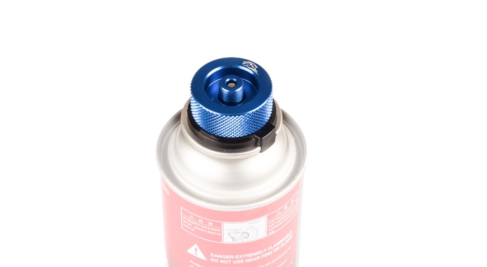Jeebel Camp Gas Converter,for Butane Canister to Screw Gas Cartridge/Lindal Type Valve Adapter