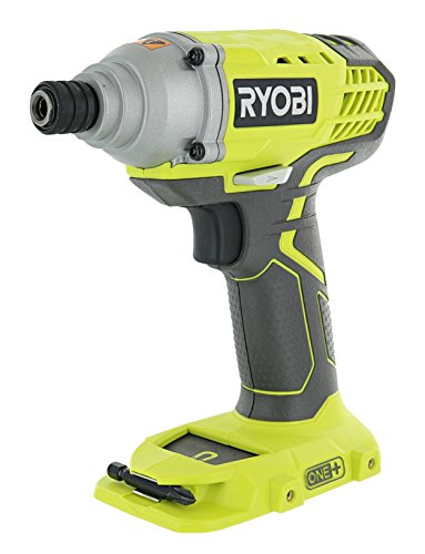 Ryobi P235 1/4 Inch One+ 18 Volt Lithium Ion Impact Driver with 1,600 Pounds of Torque (Battery Not Included, Power Tool Only)