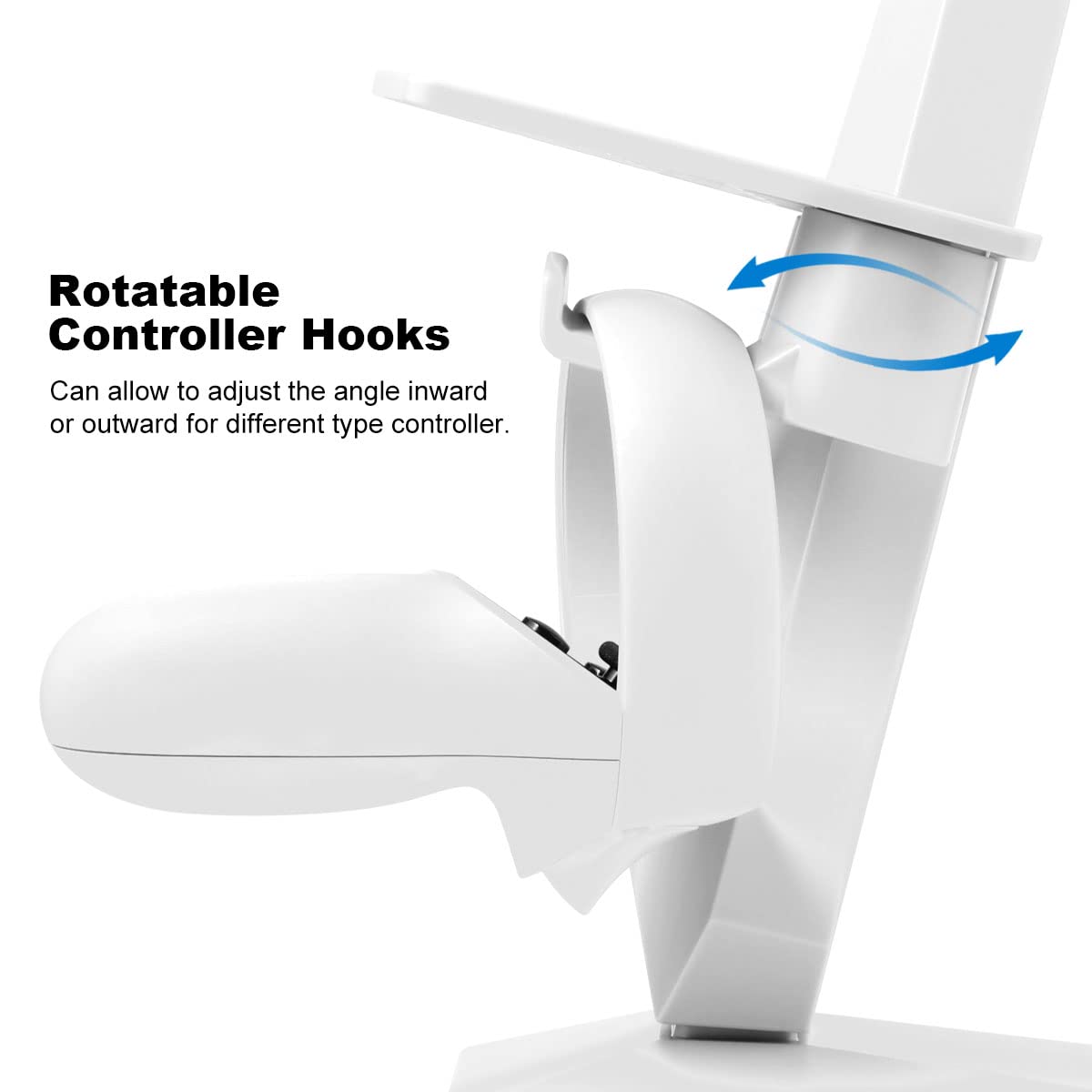 LANMU VR Stand Accessories Compatible with Meta/Oculus Quest 2,Rift S/Valve Index, VR Headset and Controller Display Stand