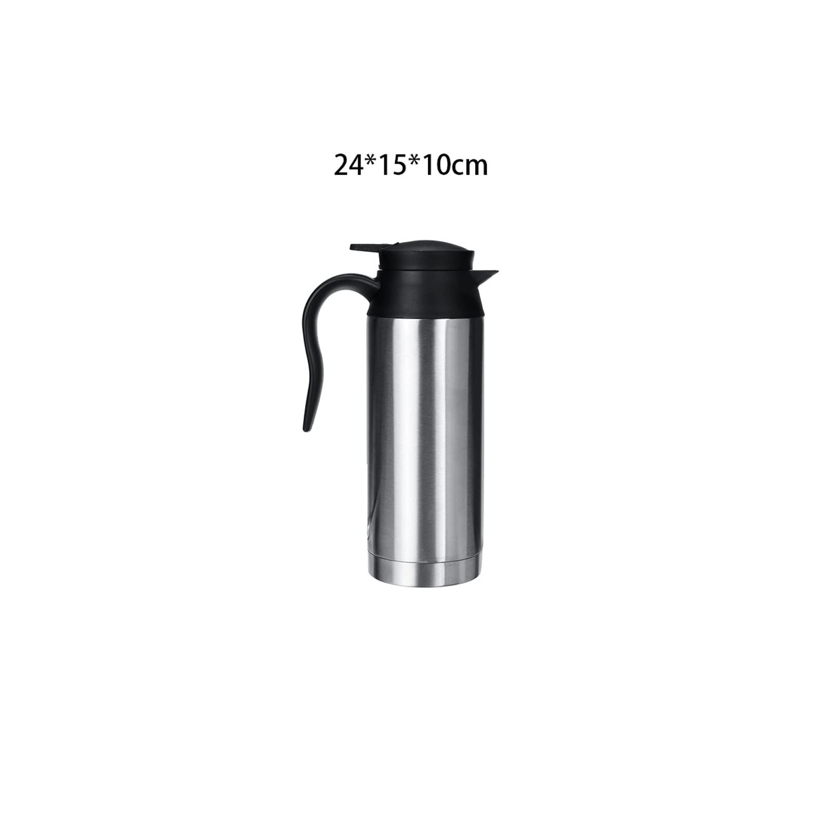 ICOBES Thermal Water Thermocup Stainless Steel Electric Kettle Travel Trip Coffee Tea Heated Motor hot Water Boiling for