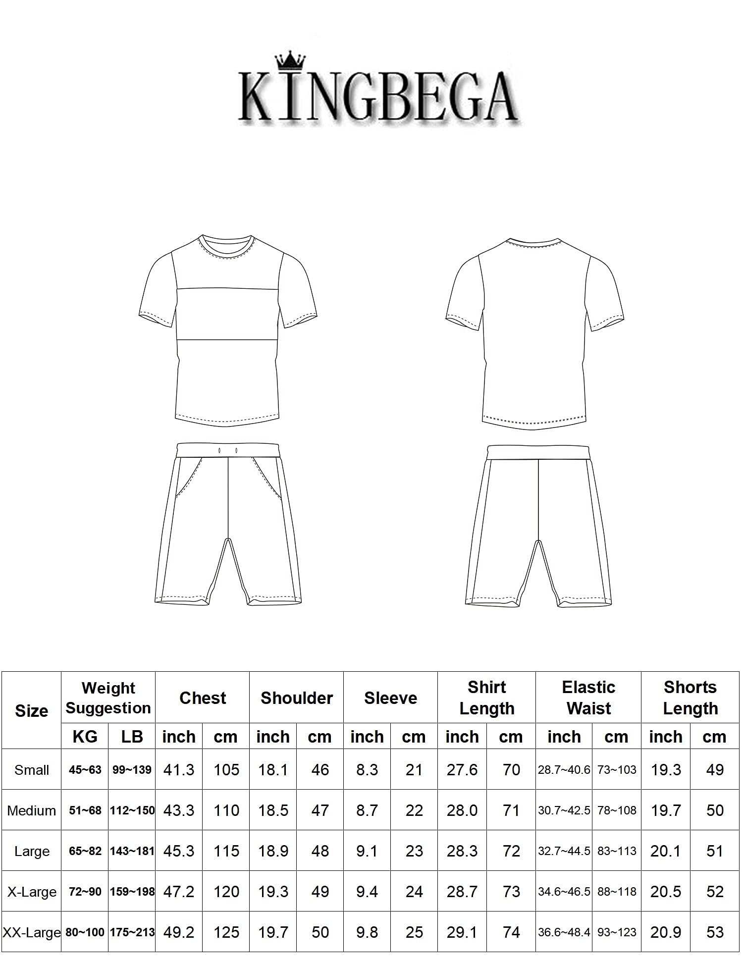 KINGBEGA Men's African Pattern Printed T-Shirt and Shorts Set Sports Mesh Tracksuit Dashiki Outfits