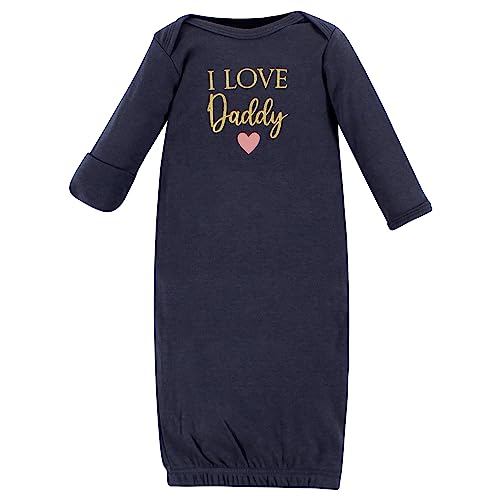 Hudson Baby Unisex Baby Cotton Gowns, Aviation, Preemie/Newborn
