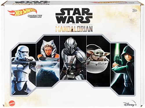 Hot Wheels Star Wars The Mandalorian Character Car 5-Pack