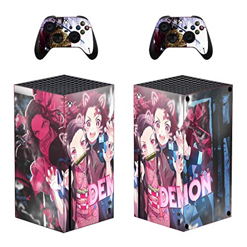 KAJAL MANI Vinyl Skin Sticker Decal Wrap for X-box-One-Series X Console Skin Set Evil King