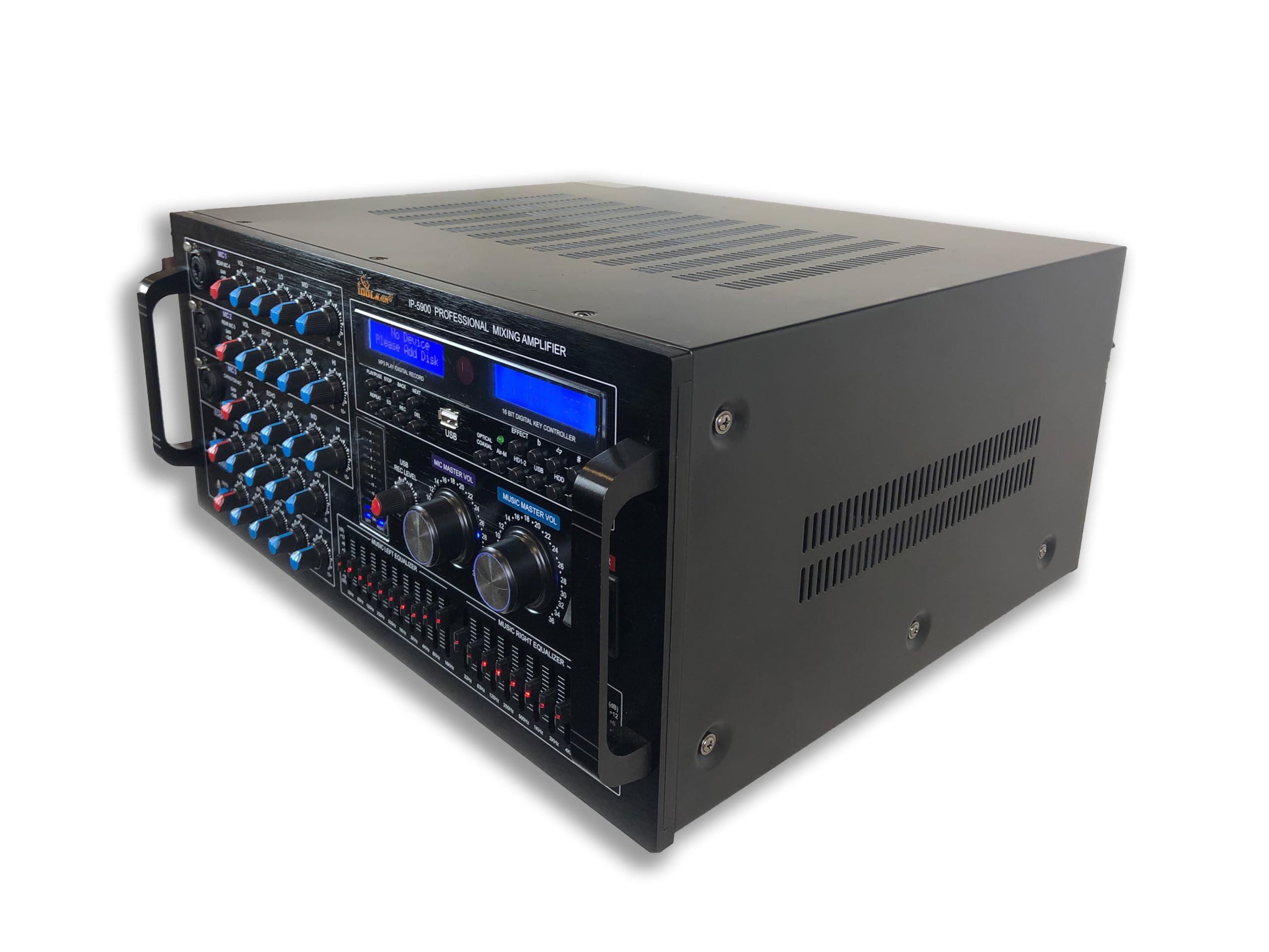 IDOLmain IP-5900 Professional 6000W Karaoke Mixing Amplifier/w Echo & Delay Control, Optical/HDMI Inputs New