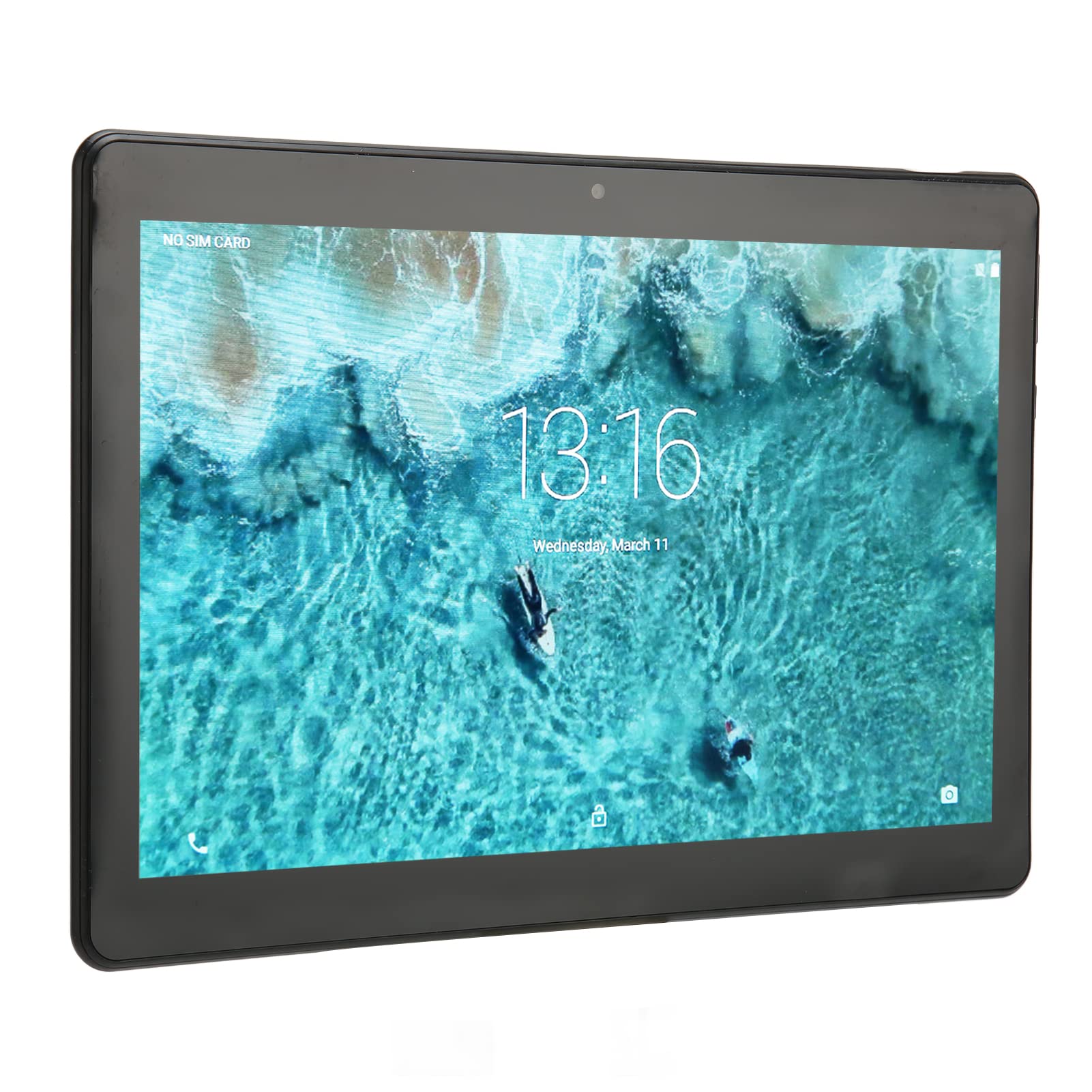 Rosvola Phone Tablet, Tablet 5MP Rear 2MP Front Camera 100β240V for Office (US Plug)
