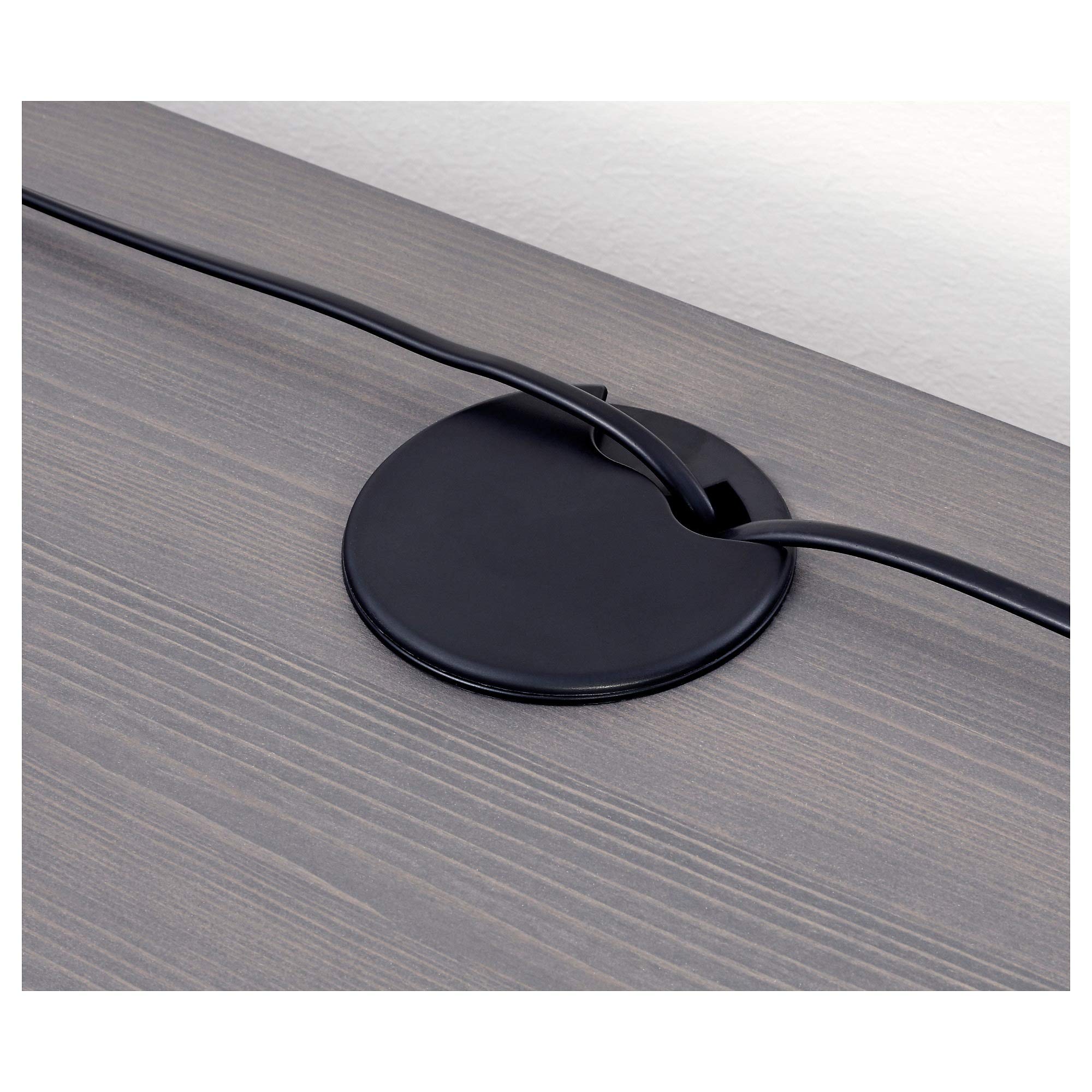IKEA Hemnes Desk, Gray Dark Gray Stained