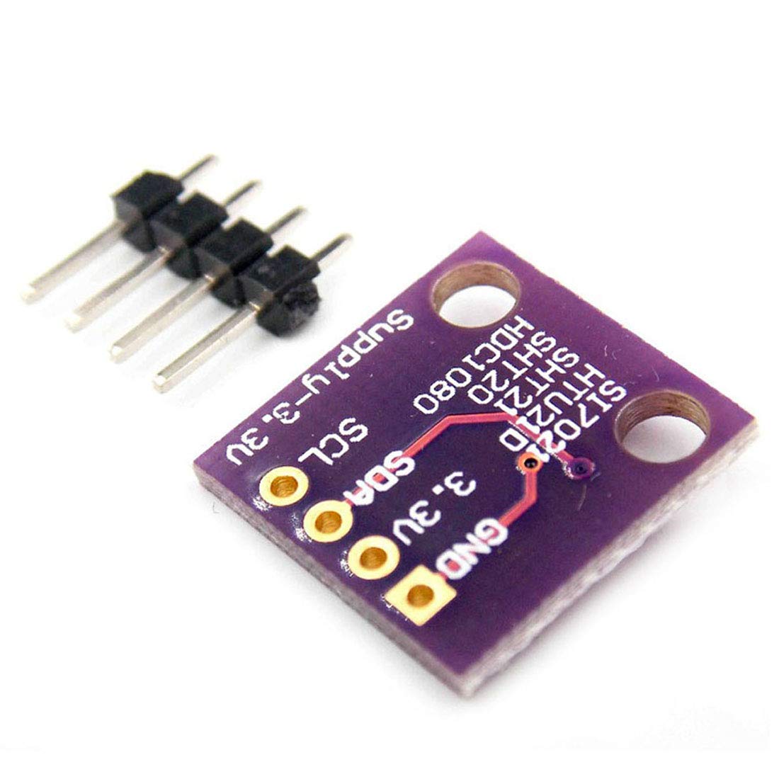 HiLetgo 2pcs Si7021 Temperature Humidity Sensor Industrial High Precision with I2C Interface for Arduino GY-213V-SI7021