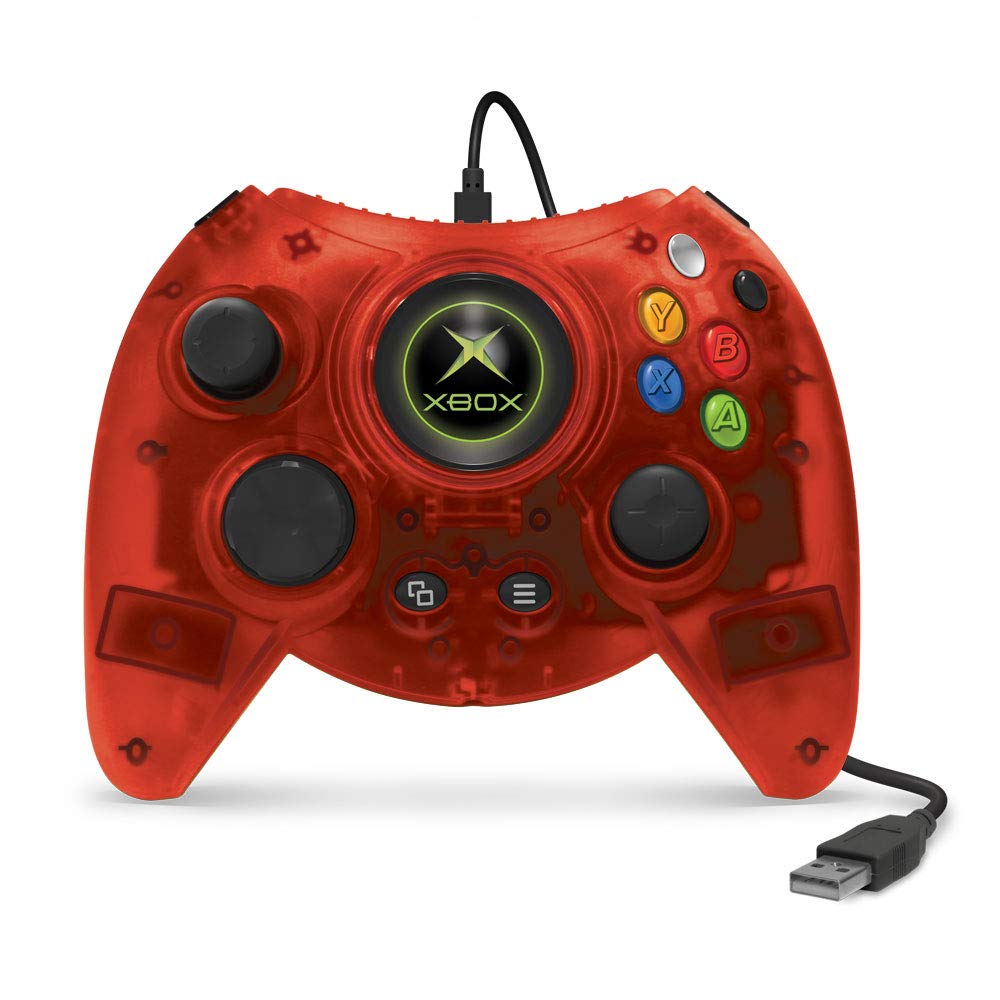 Hyperkin Duke Wired Controller for Xbox One/ Windows 10 PC (Red Limited Edition) - Officially Licensed By Xbox
