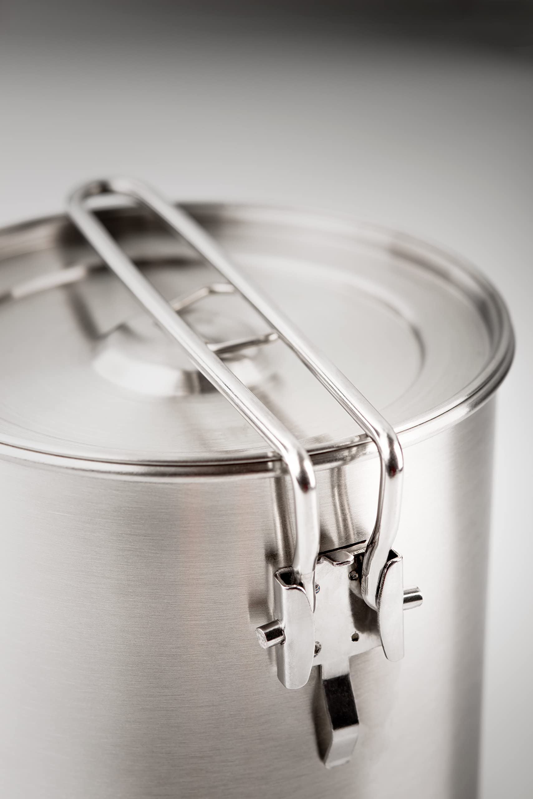 GSI Outdoors Glacier Stainless 1.1 L Boiler For Ultralight Backpacking and Camping