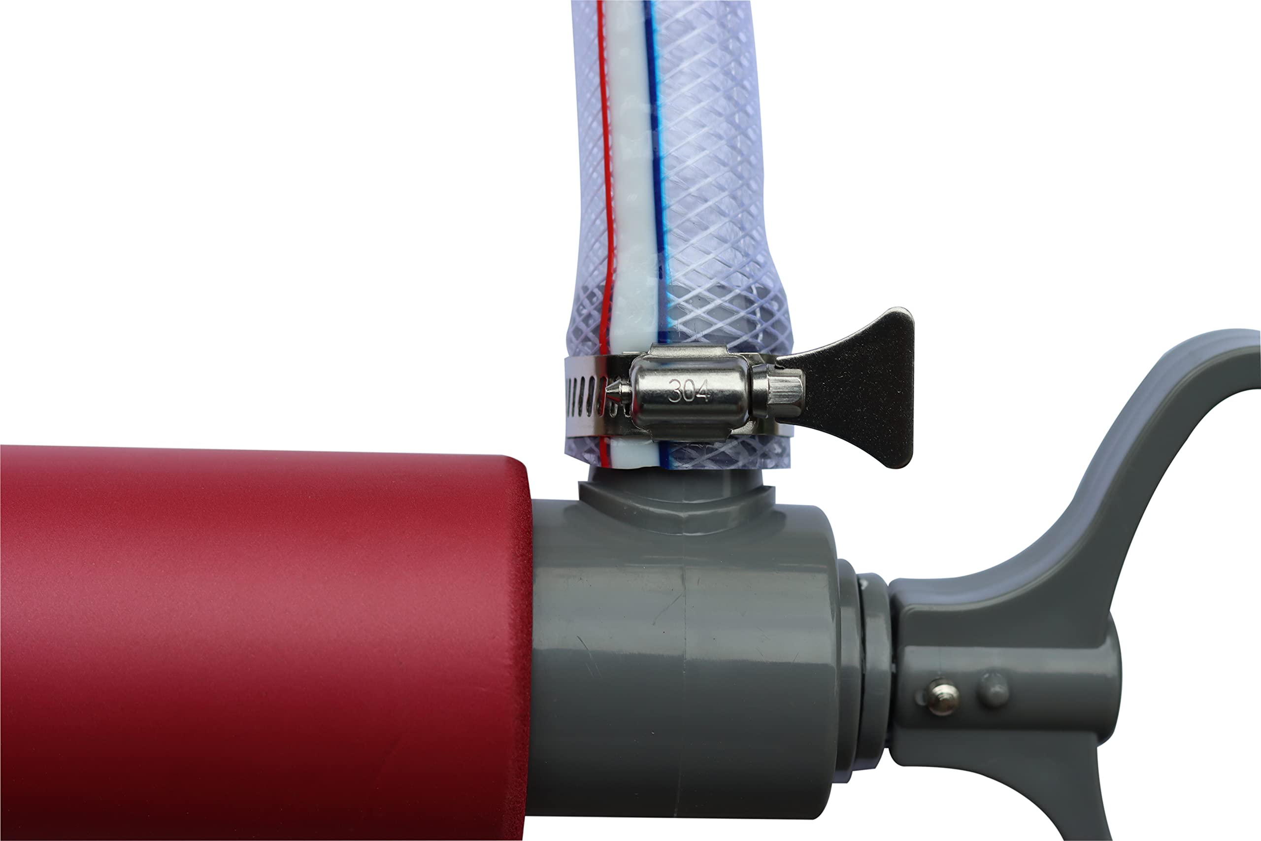 Kayak Bilge Pump Hand,20" PVC Hose, Hoop Pump Floating Hand Bilge Pump Kit for Kayak,Canoe and Boat Rescue