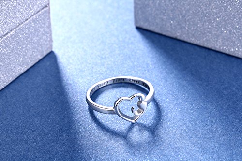 Inspirational Jewelry S925 Sterling Silver My Story Isn't Over Yet Semicolon Ring Size 7