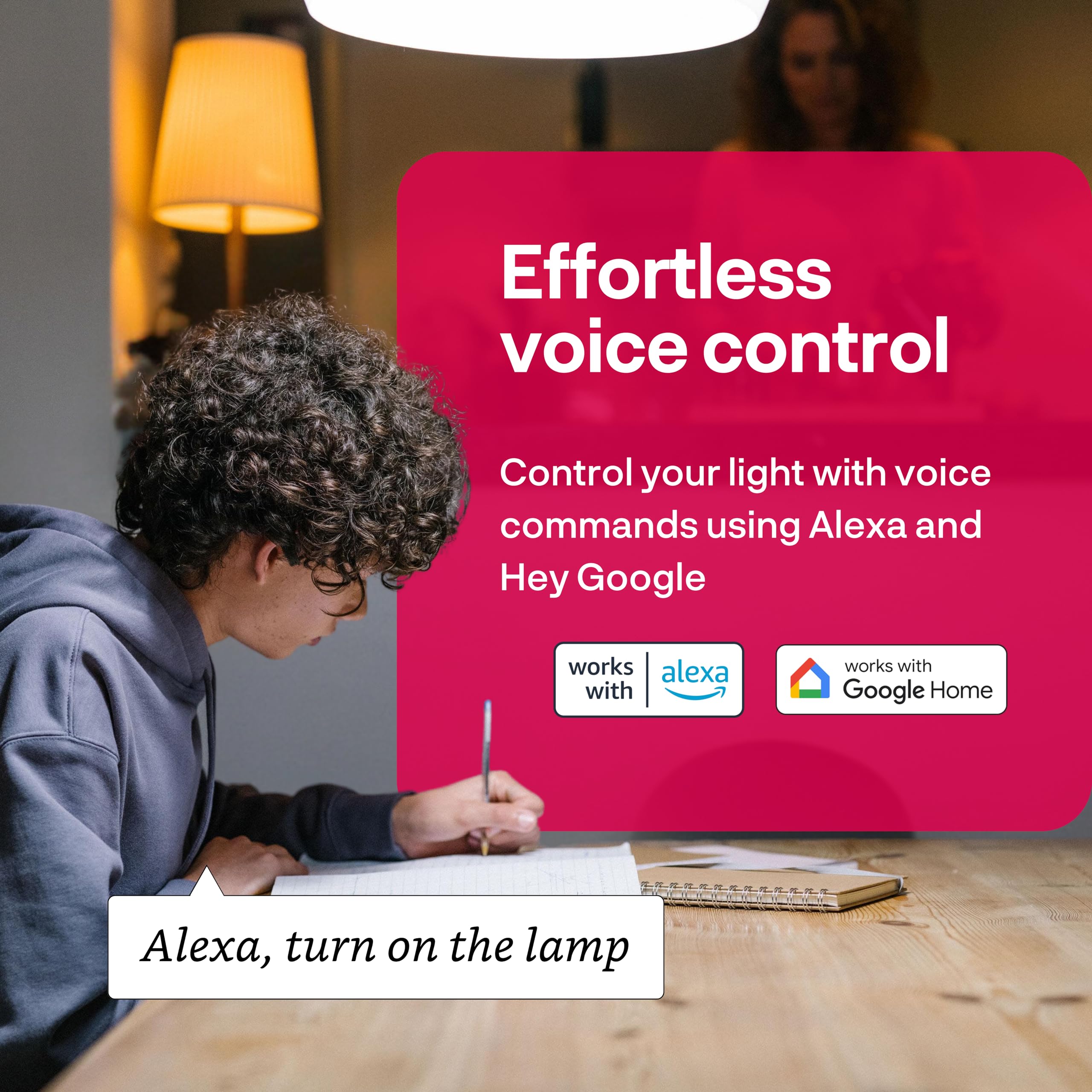 innr Smart Bulb A19 White, Works with Hue*, Alexa, Hey Google, SmartThings (Hub Required), Zigbee, Dimmable Warm White LED Light Bulbs A19 with E26 Base, 60W Equivalent, 4-Pack, AE 260-4