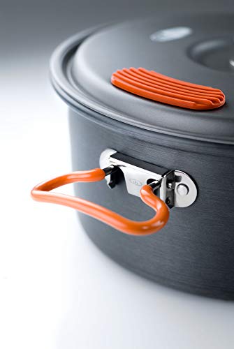 GSI Outdoors, Halulite Cook Pot, Camping Cook Pot, Superior Backcountry Cookware Since 1985, 3.2 Liter