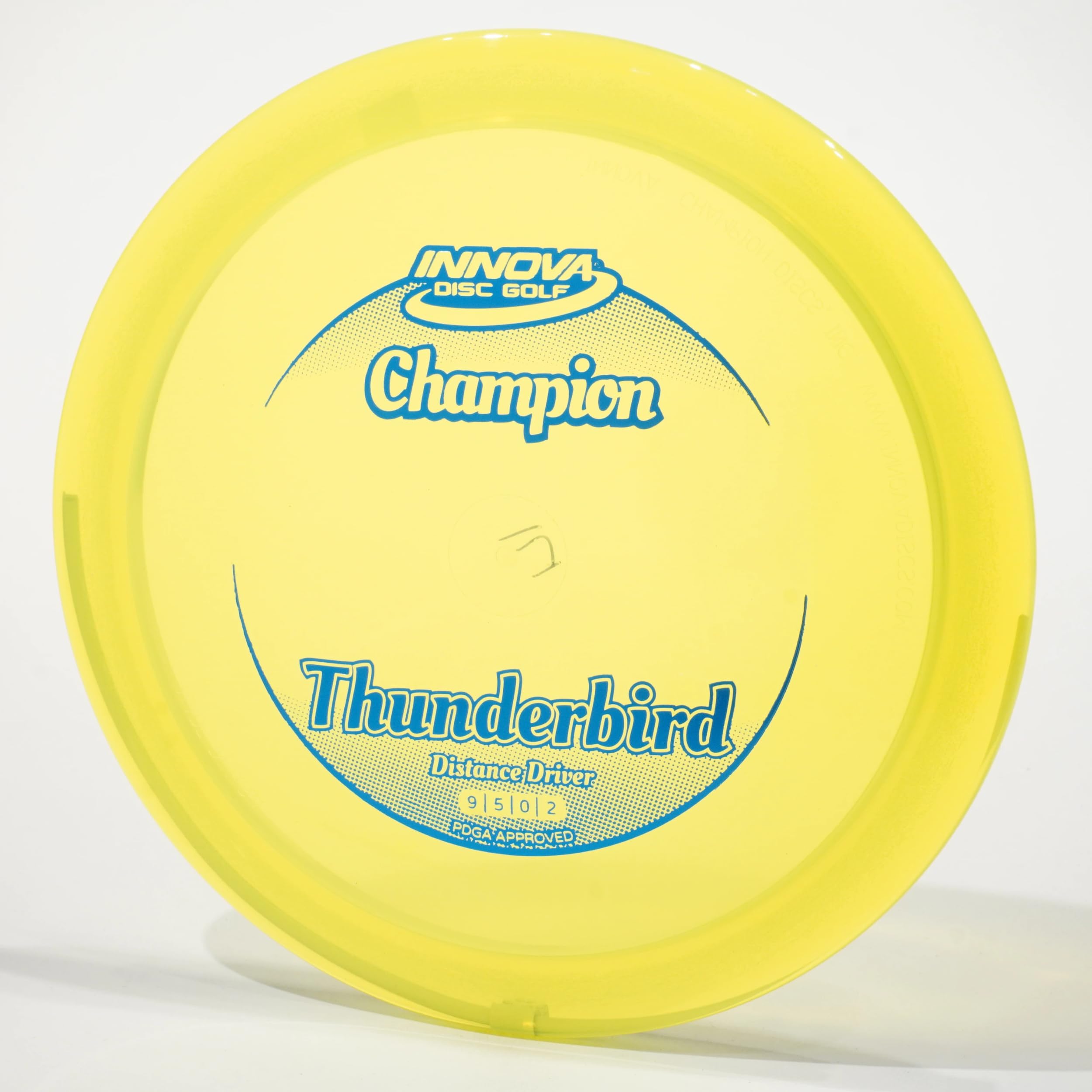 Innova Thunderbird (Champion) Driver Golf Disc, Pick Weight/Color [Stamp & Exact Color May Vary] Yellow 170-172 Grams