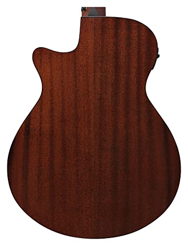 Ibanez AEGB24E Acoustic Electric Bass, Mahogany Sunburst Gloss