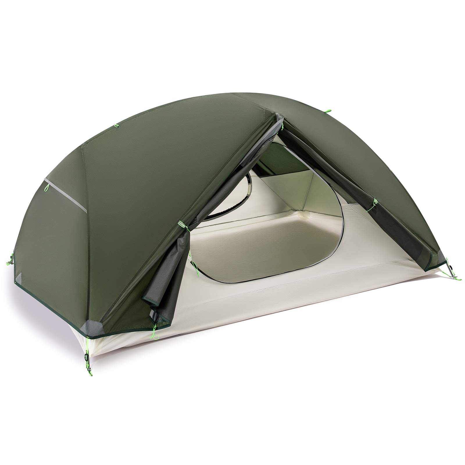 INOVO Camping Tent 2-3 Person Lightweight Backpacking Waterproof Easy to Install Suitable for Hiking,Travel,Mountaineering