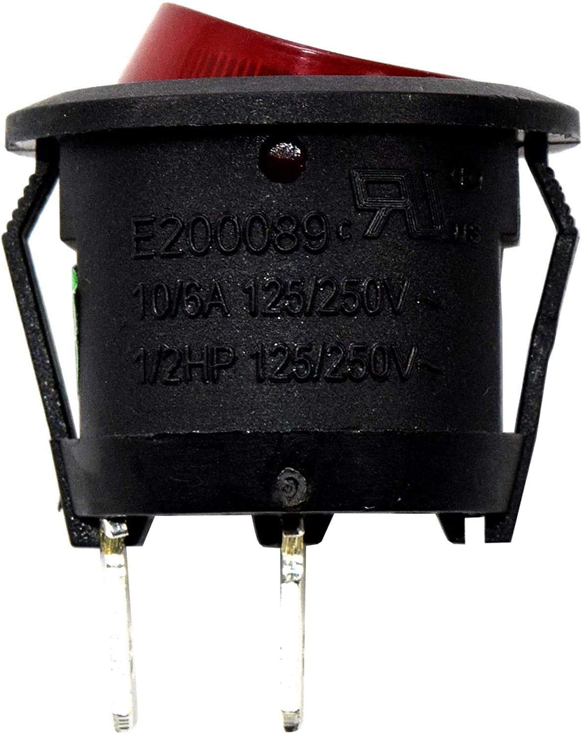 HQRP On Off Power Switch Compatible with Hoover Windtunnel UH70815 UH70819 UH70821 UH70829 UH70832 UH70839 UH71250 UH71230 UH70817 Wind-Tunnel-2 Upright Vacuum Cleaner