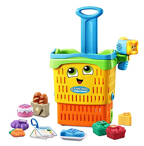 LeapFrog Count-Along Basket Scanner in Multicolor for 2-5 Year Olds