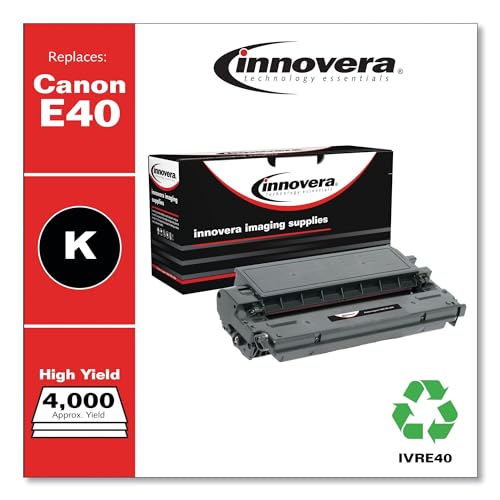 Innovera E40 4000 Yield Remanufactured 1491A002AA Toner, Black Toner