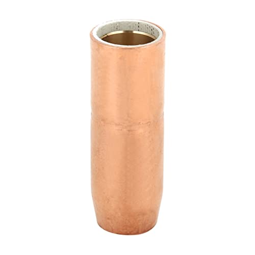 JUSTHENGGUANG 5Pcs Welding Nozzle Copper Nozzle Inert Gas Protection Welding Gun Accessories Fit for Miller M25/M40 Welding Nozzle Torch Nozzle