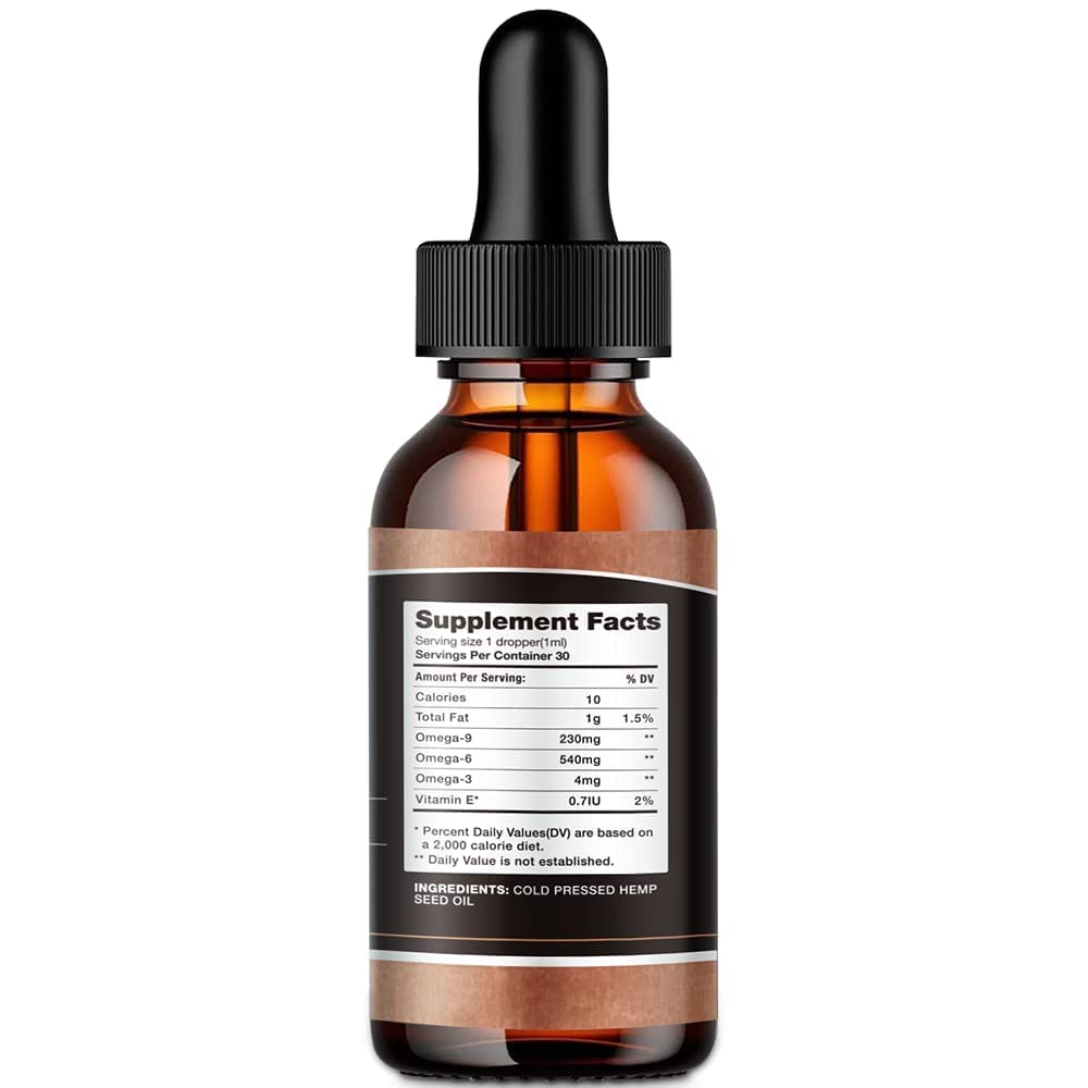 HMone Hemp Oil - 2 Pack - 500,000 Maximum Strength - Pure & CO2 Extract Drops - Organic, Vegan, Non-GMO, Grown in USA