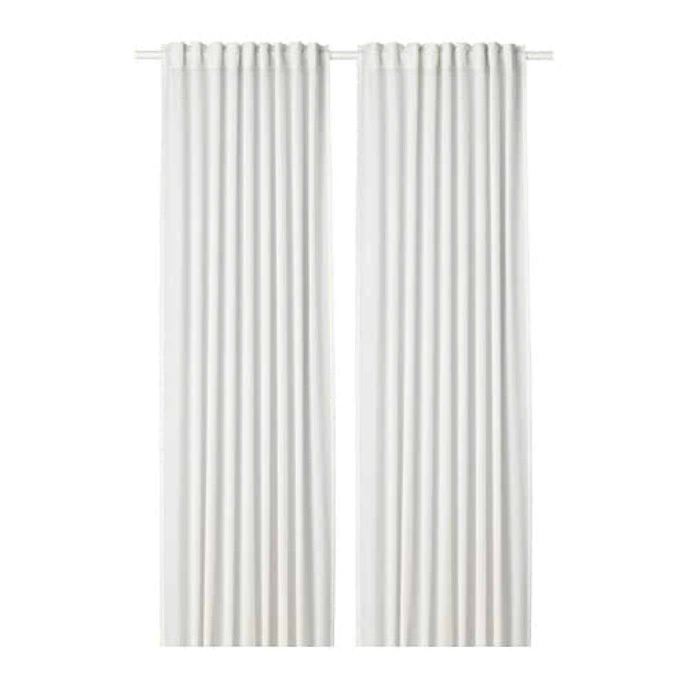 IKEA Hilja Curtains 1 Pair White 504.308.18 Size 57x98