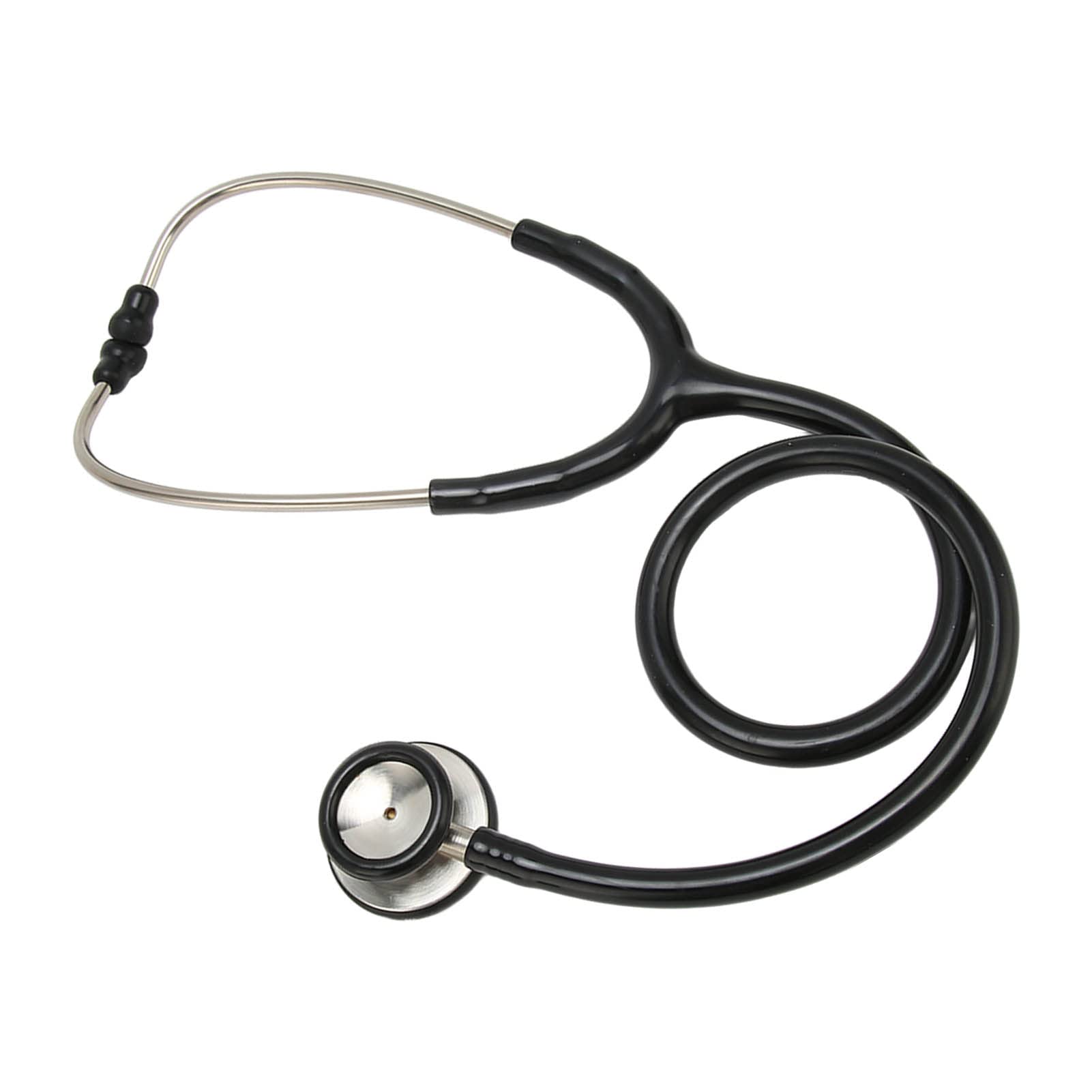 Stethoscope, Teaching Stethoscope Professional Stainless Steel Clear Transmission for Clinic for Nurses