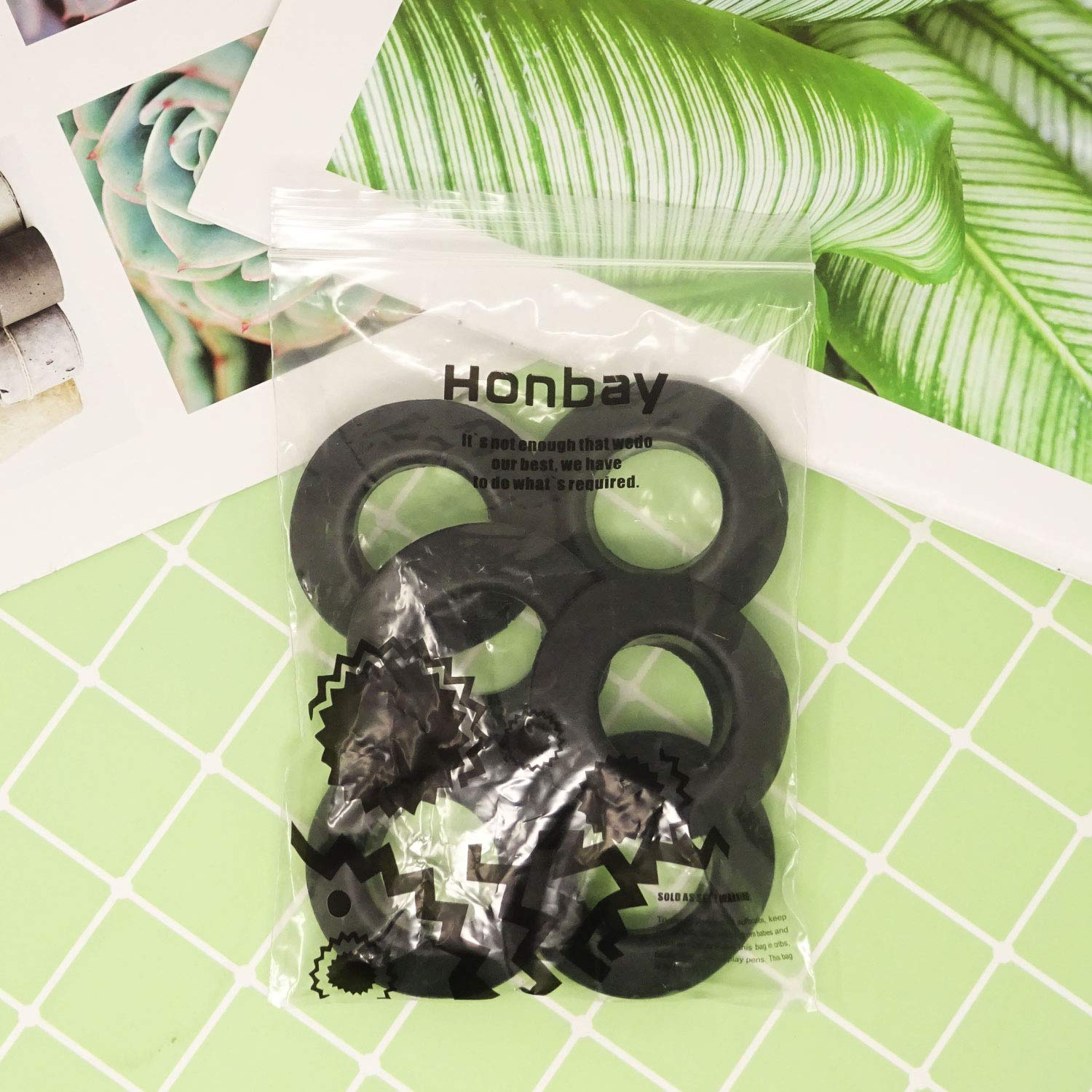 Honbay 6PCS Universal Kayak Paddle Drip Rings for Kayak and Canoe Paddles